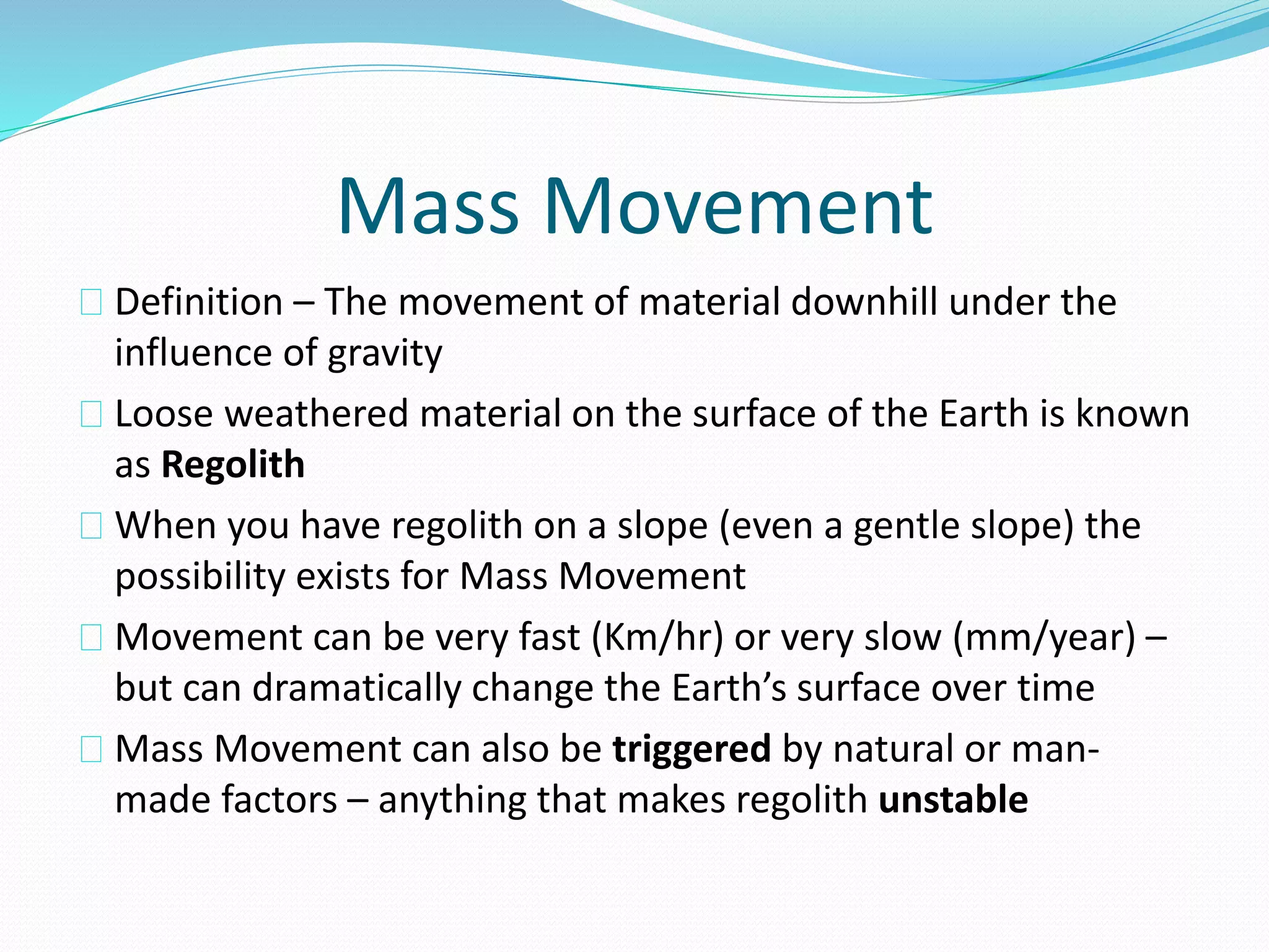 Mass Movement | PPTX