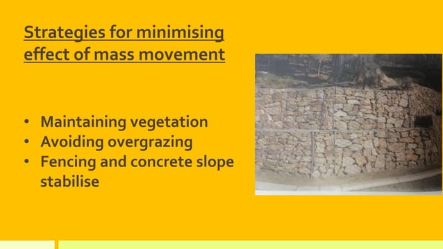 MASS MOVEMENT GRADE 11 GEOGRAPHY.pptx | Geology | Science