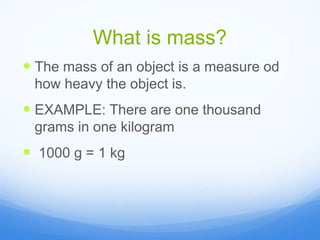 Mass powerpoint | PPTX