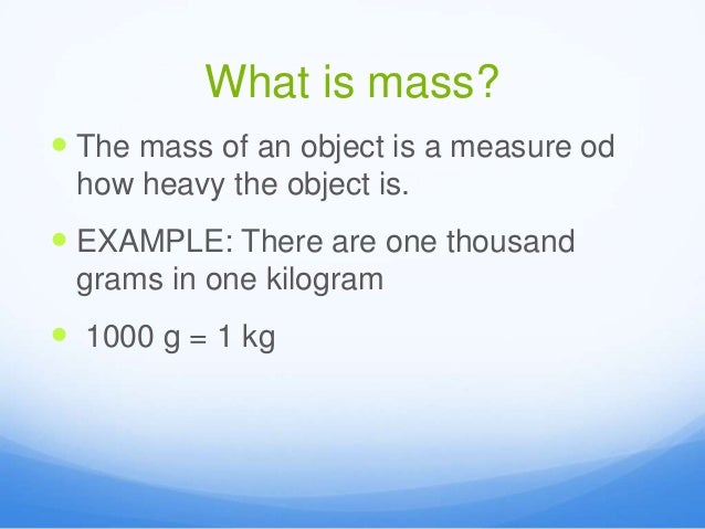 Mass powerpoint