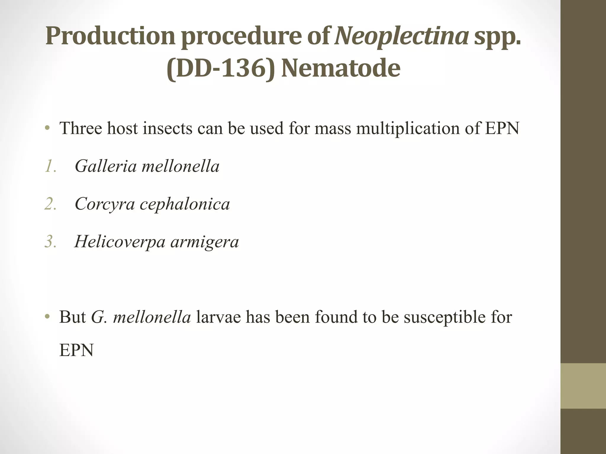 Mass producation HaNPV & EPN | PPTX