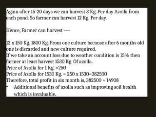 Azolla mass production unit (AKSHAR).pptx