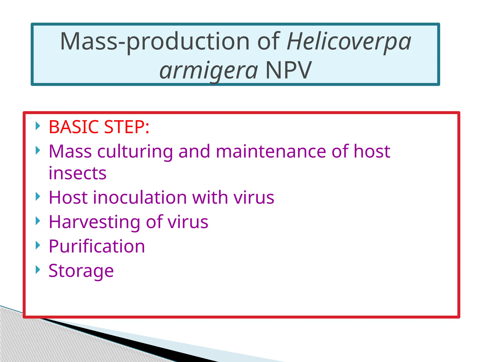 MASS PRODUCTION OF BIOPESTICIDES AT LABORATORYpptx | PPTX