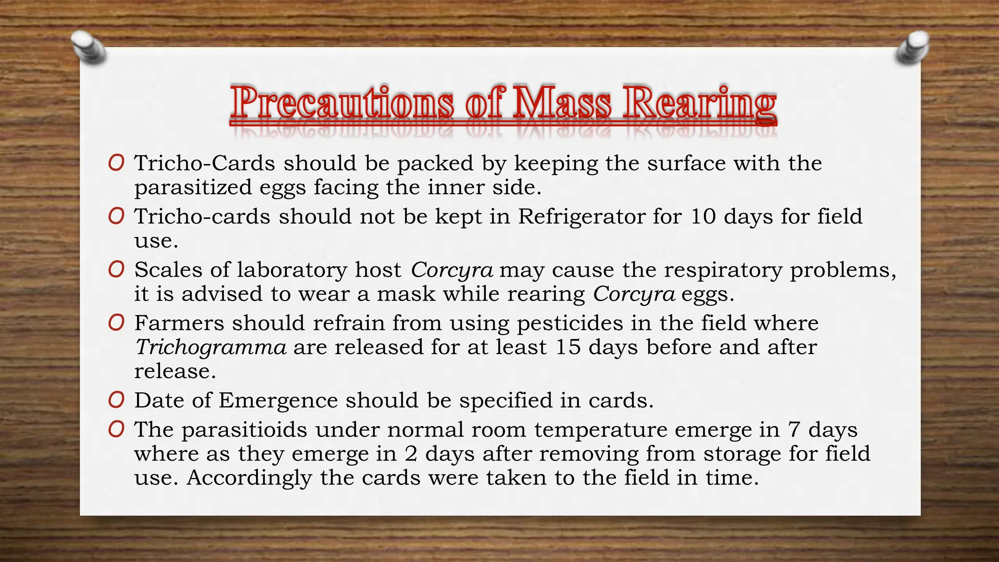 Mass Production of Trichogramma sp..pptx