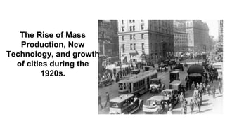 Mass production presentation | PPT