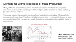 Mass production presentation | PPTX