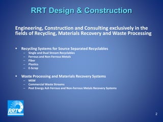 ORGANICS2 Pre-Processing MSW Organics Digestion Technologies, Ric Wahl ...