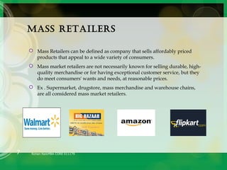 Mass Retail PPT Slide | PPT