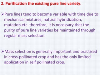 Mass selection lp | PPTX