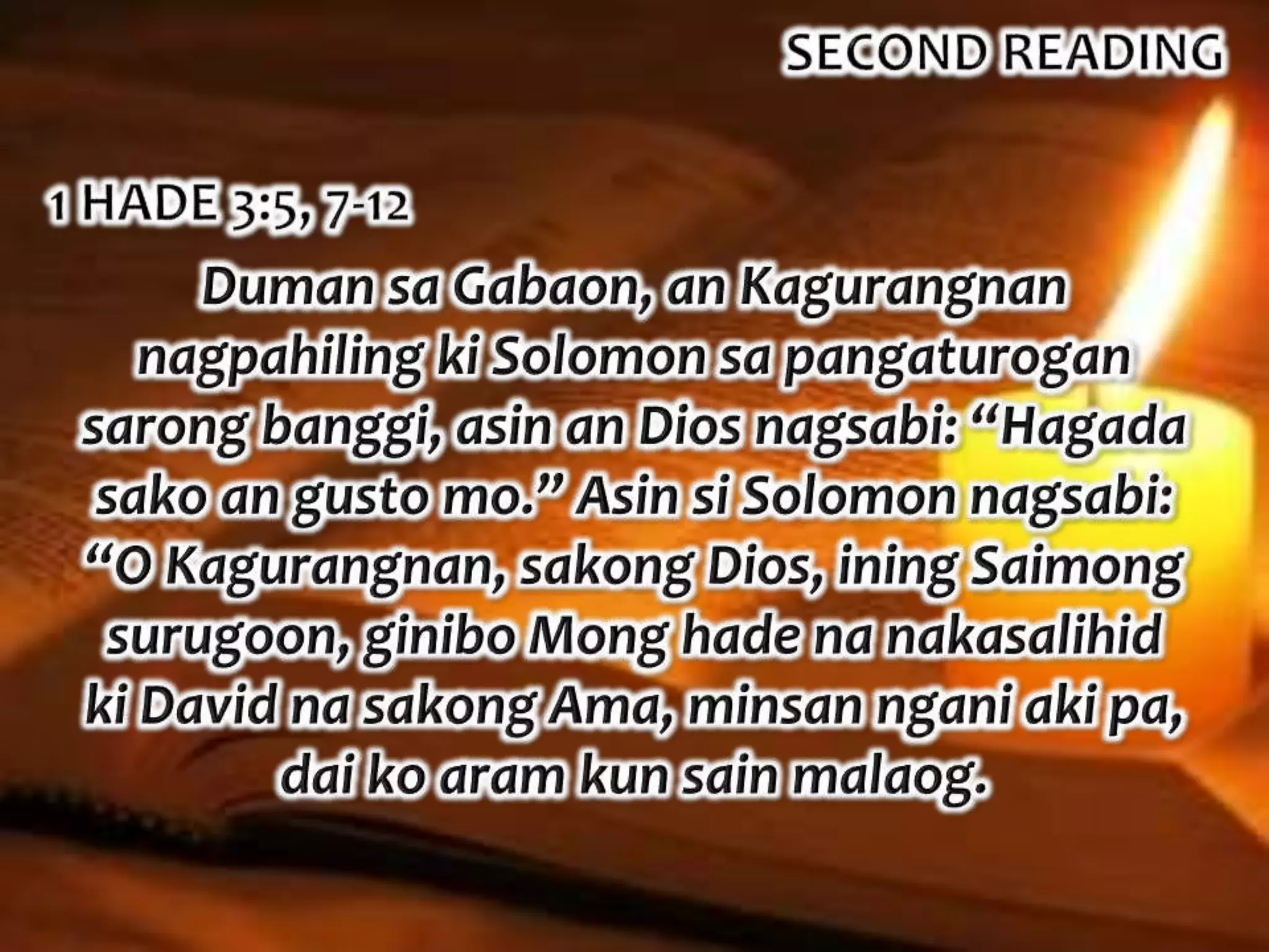 Mass Sequence PowerPoint - English for Advent | PPTX