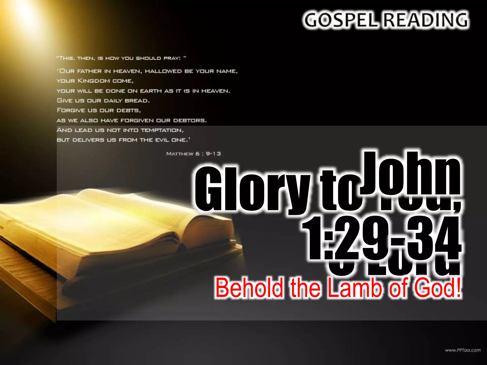 Mass Sequence PowerPoint - English for Advent | PPTX