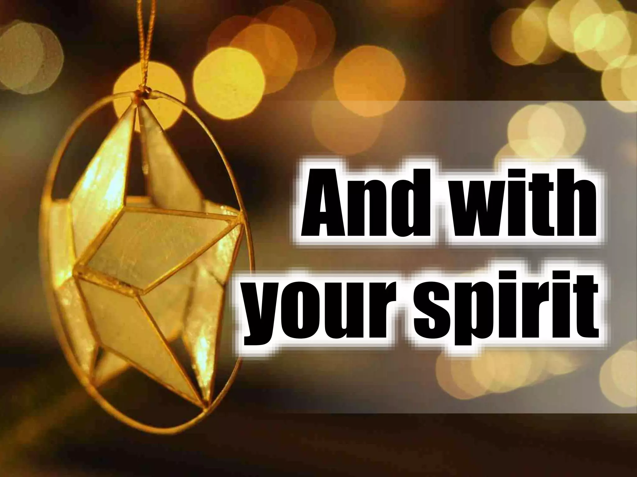 Mass Sequence PowerPoint - English for Advent | PPTX