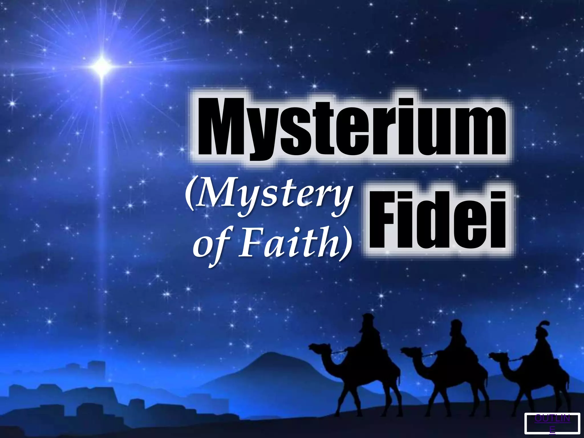 Mass Sequence PowerPoint - English for Advent | PPTX
