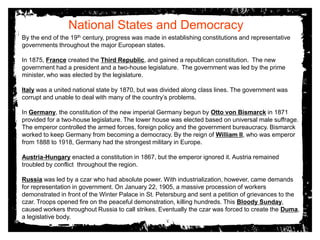 Mass society and democracy | PPT