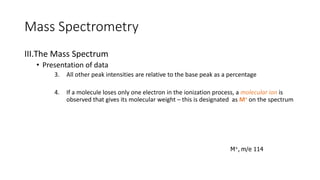 Mass spect. m. pharm | PPTX