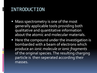 Mass spectrometer | PPTX