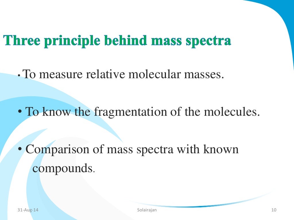 Mass spectrometry | PPTX