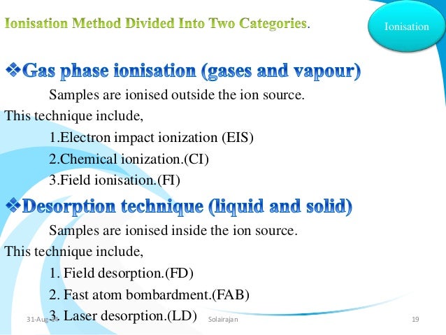 Mass spectrometry | PPTX