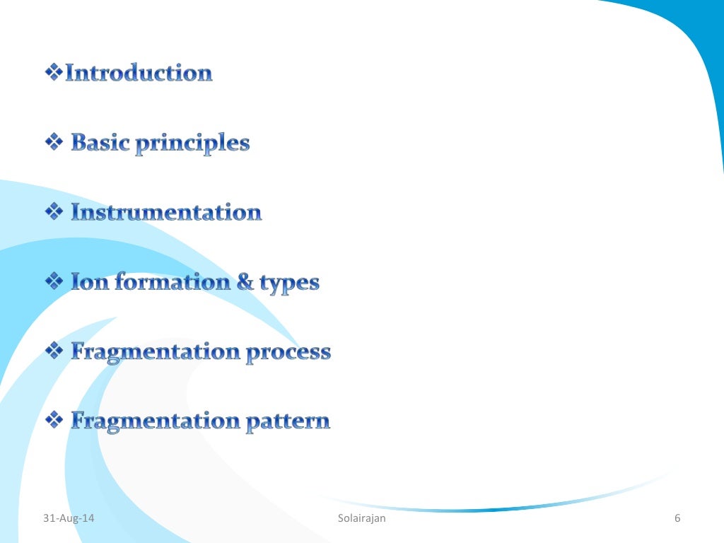 Mass spectrometry | PPTX