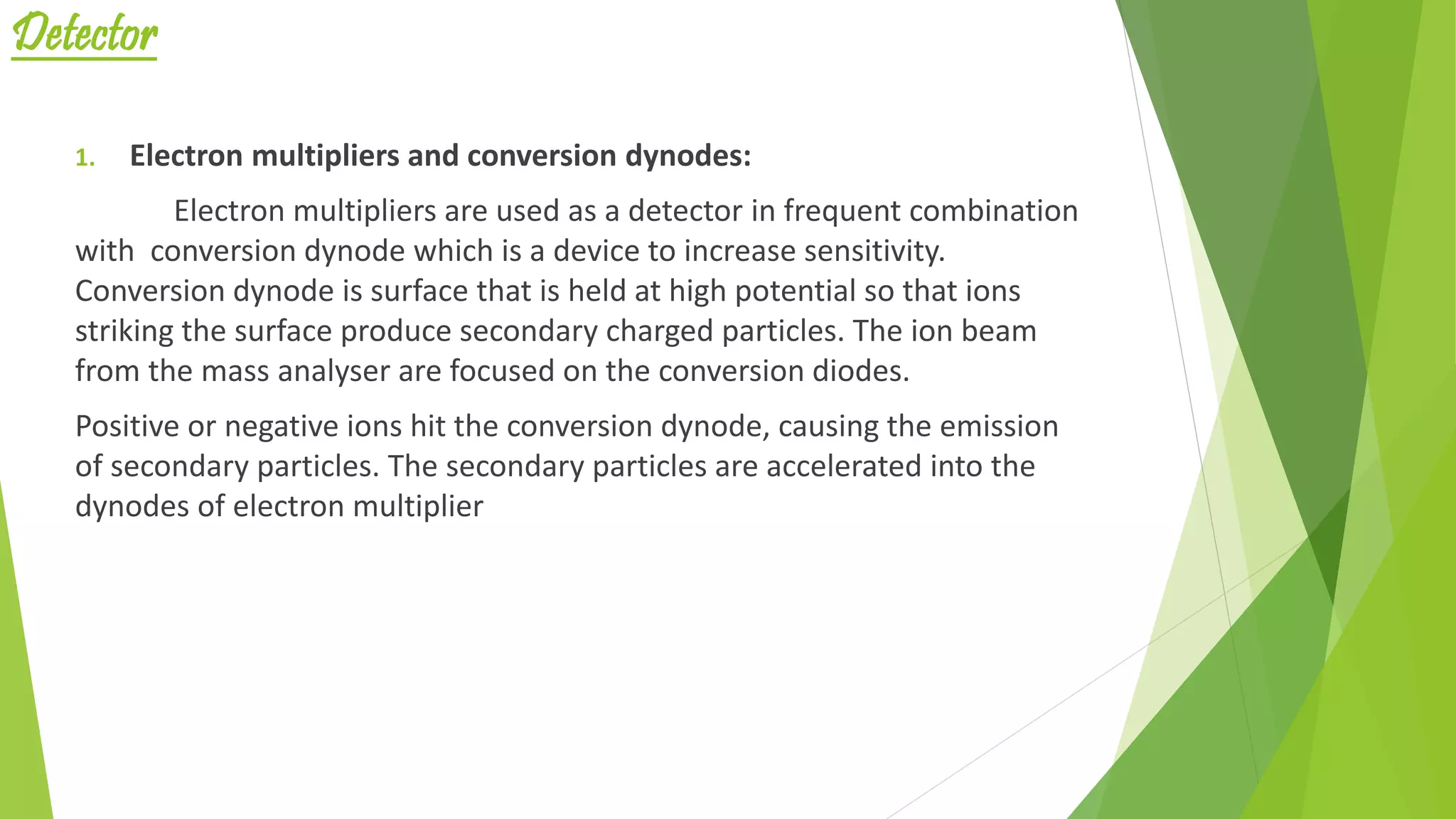 Mass spectrometry | PPTX