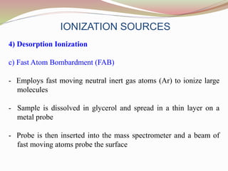 Mass spectrometry | PPTX