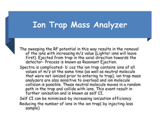 Mass Spectrometry | PPT