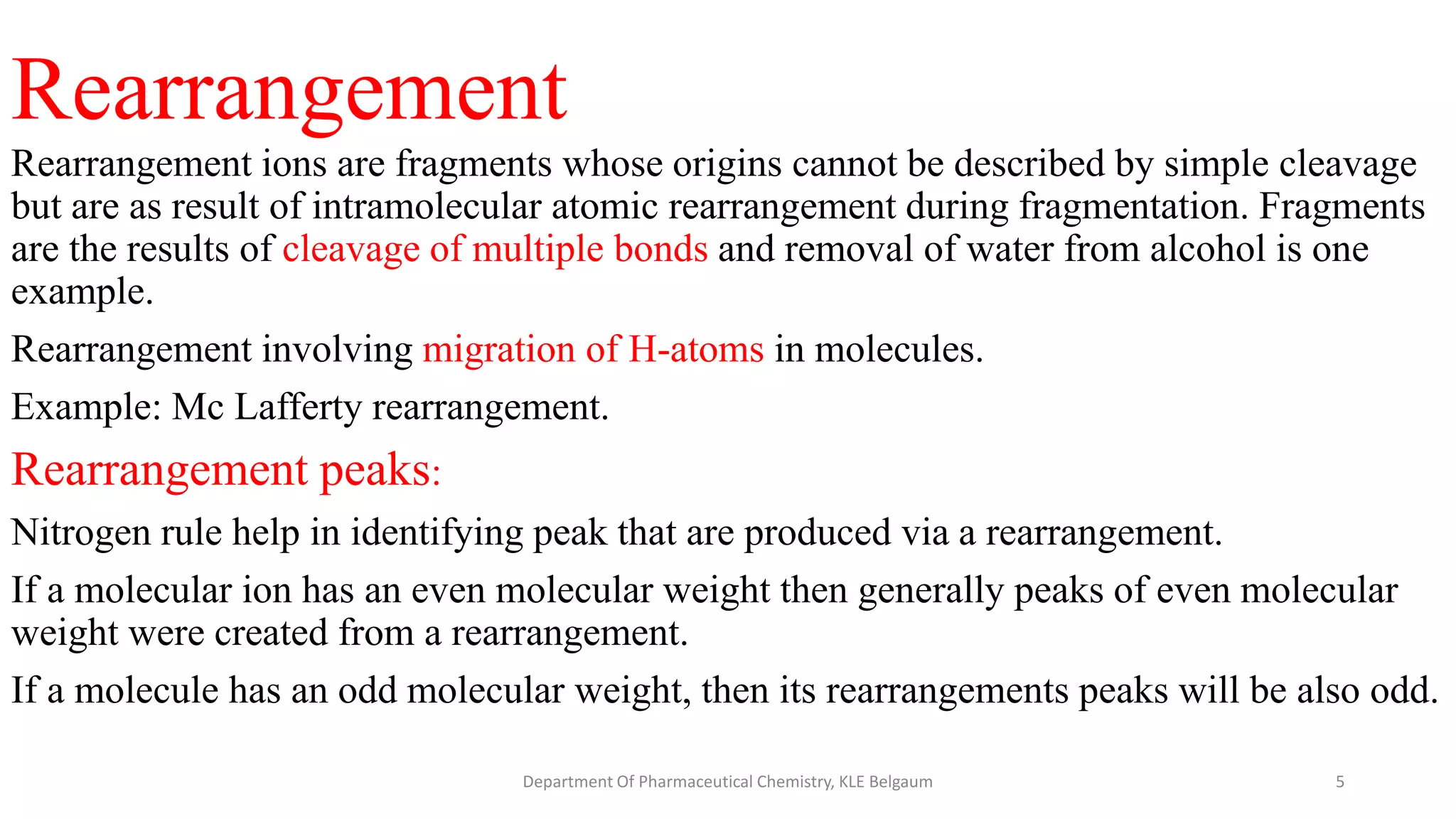 Mass spectrometry | PPTX