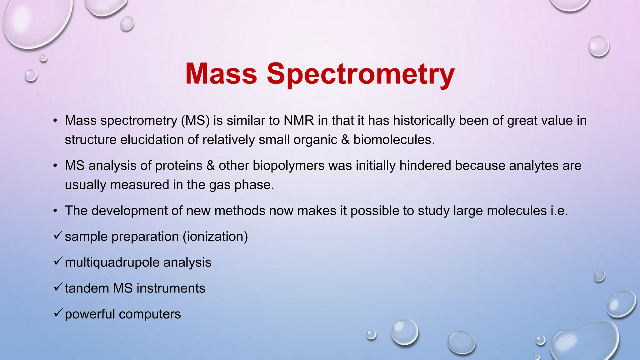 Mass Spectrometry in chemistry and basic sciences.pptx