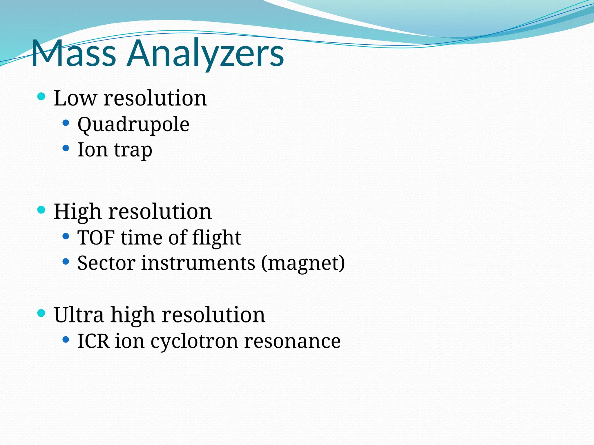 Mass Spectrometry.pptx chemistry m. Phil | PPTX