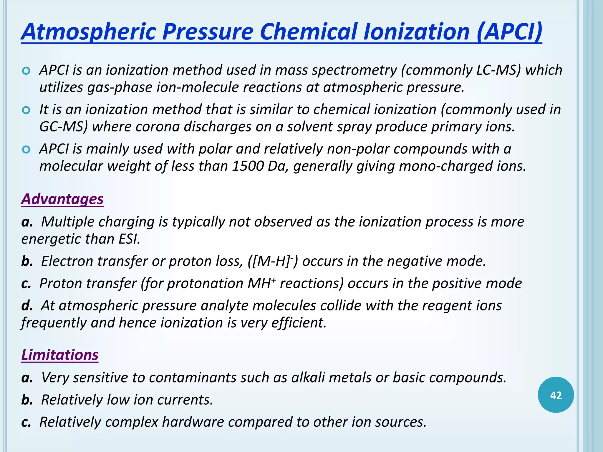 Mass spectrometry | PPTX