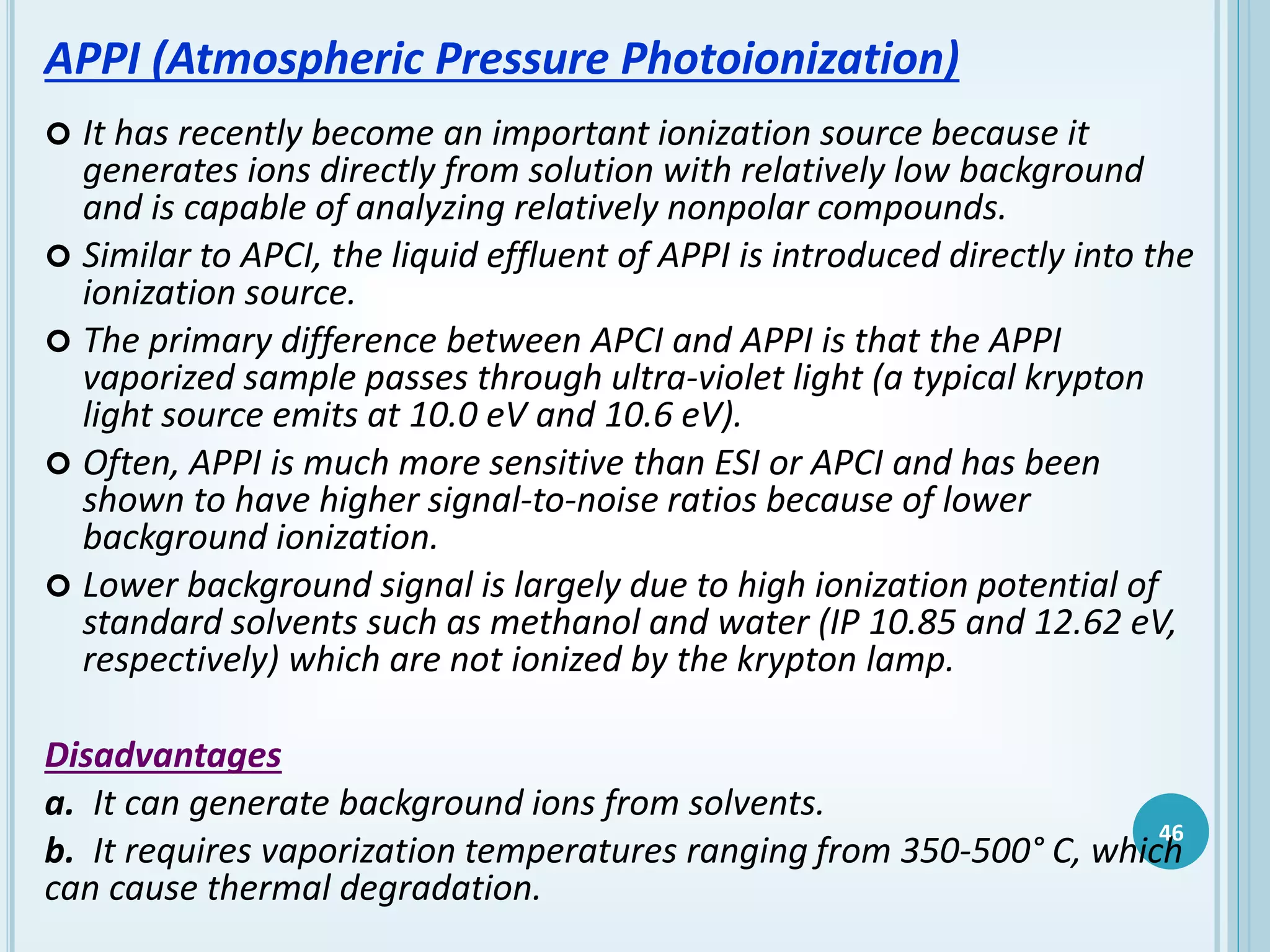 Mass spectrometry | PPTX