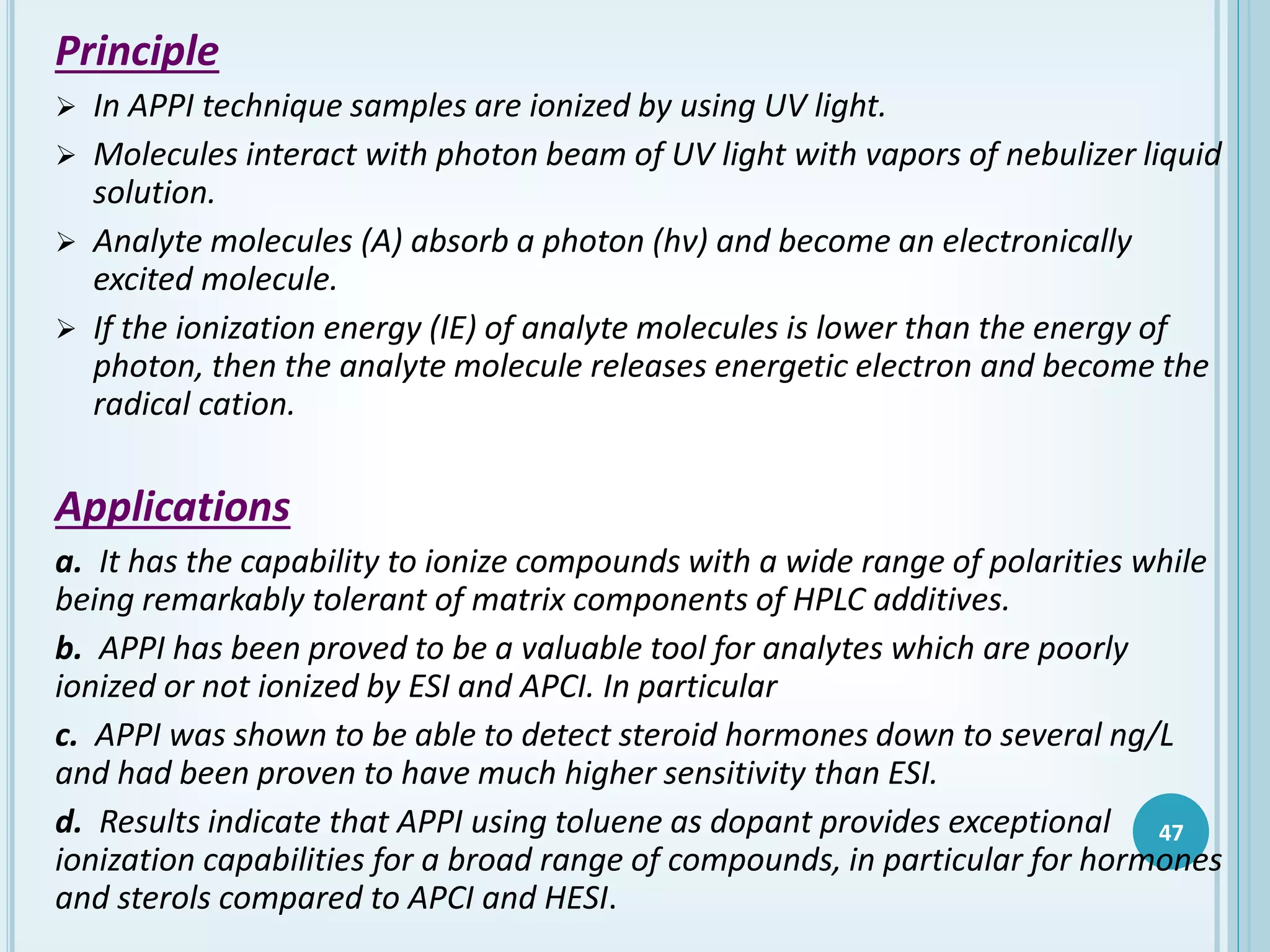 Mass spectrometry | PPTX