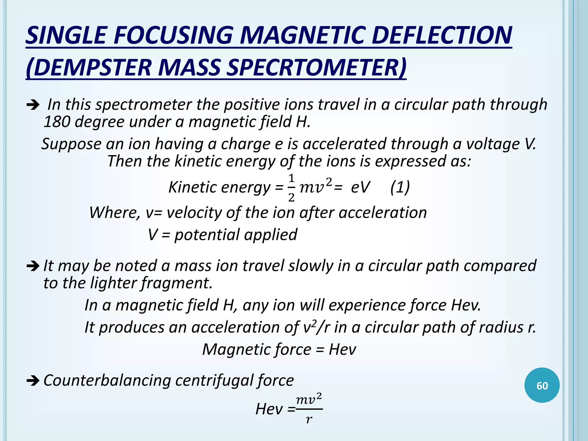 Mass spectrometry | PPTX