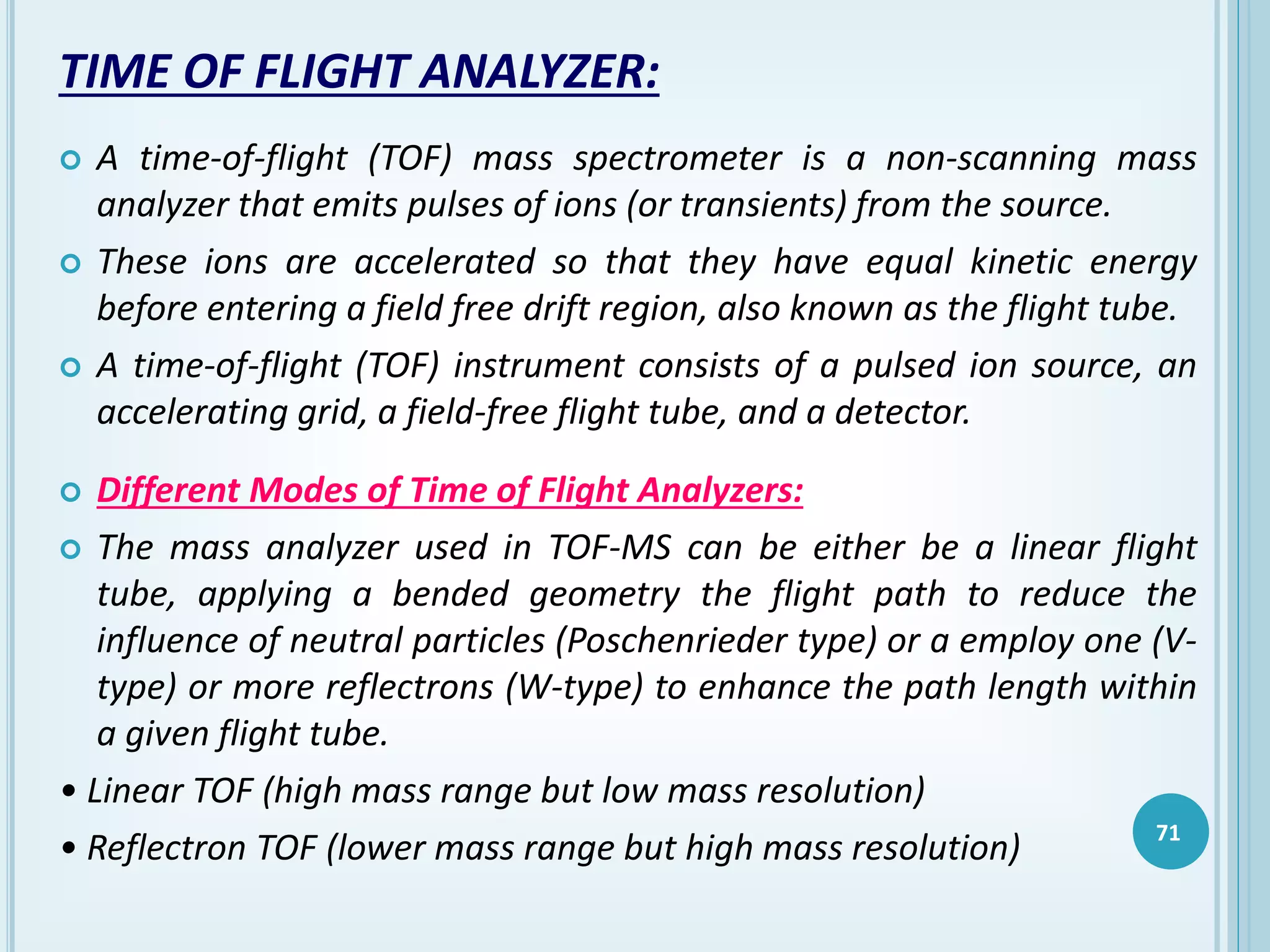 Mass spectrometry | PPTX