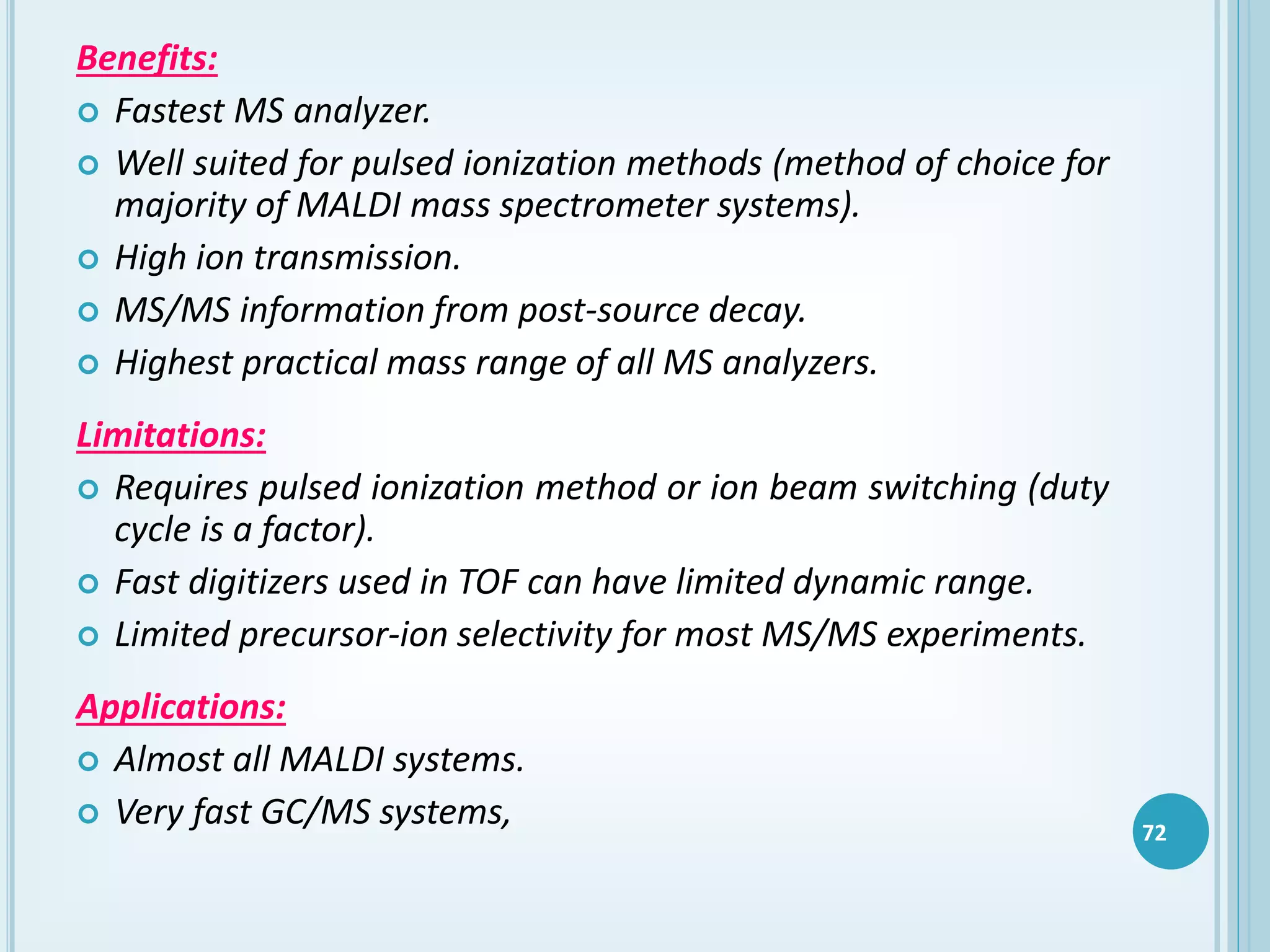Mass spectrometry | PPTX