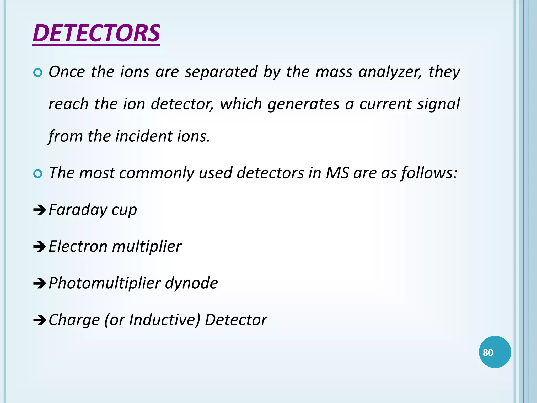 Mass spectrometry | PPTX