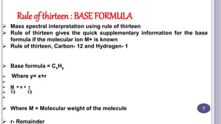 Mass spectrometry problems-1. | PPTX