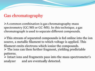 Mass spectroscopy | PPTX | Chemistry | Science