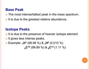 Mass spectroscopy | PPTX