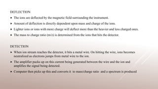 Mass spectroscopy | PPTX | Chemistry | Science