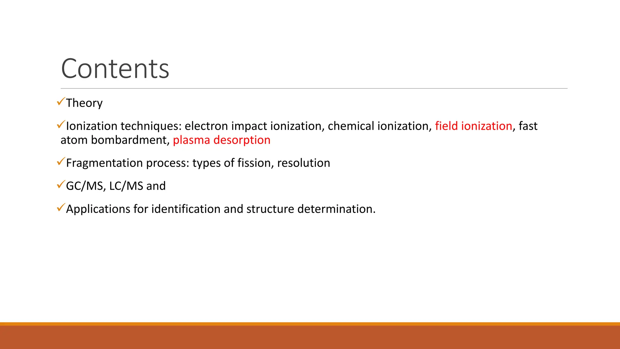 Mass Spectroscopy ................................................. | PDF