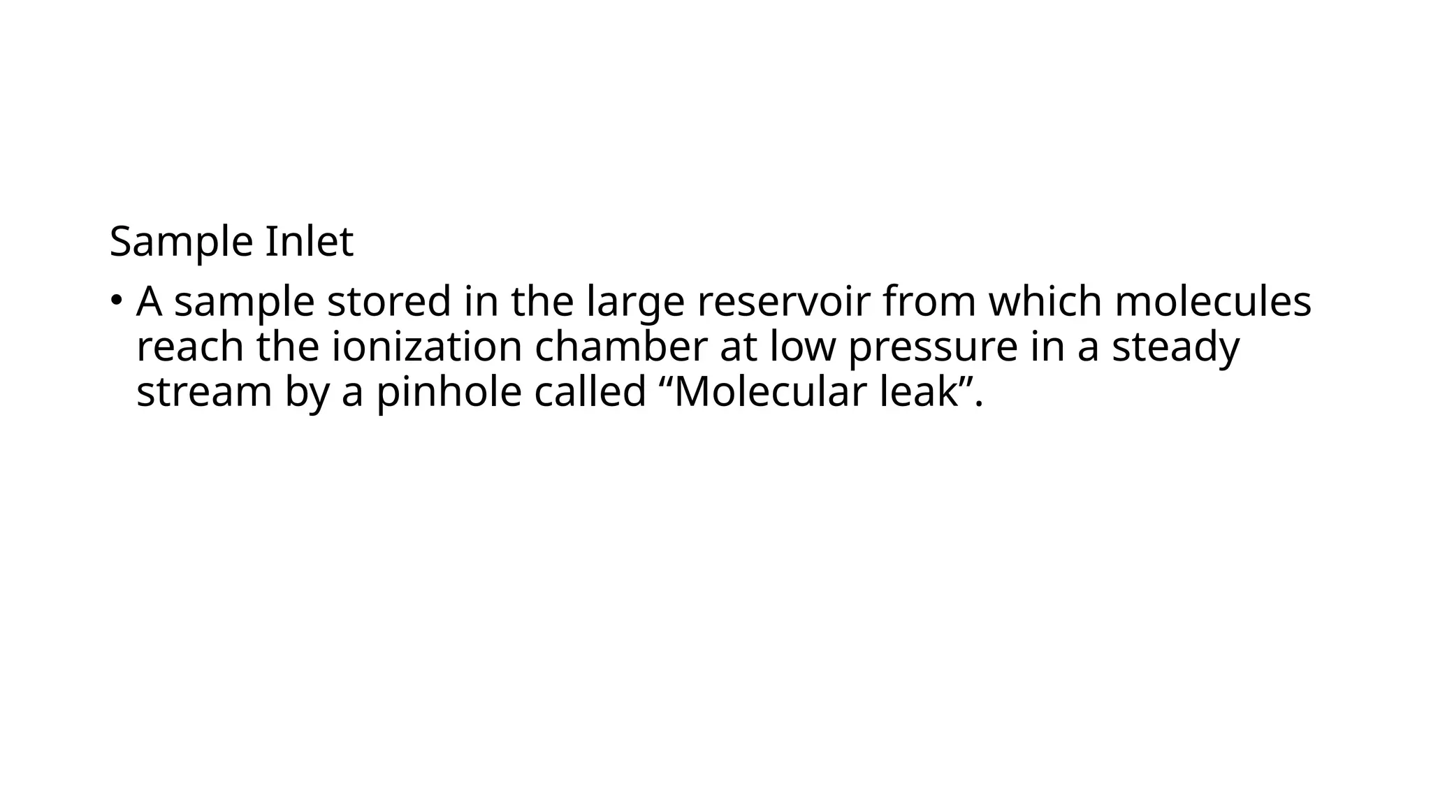 Mass spectroscopy principle and application.pptx