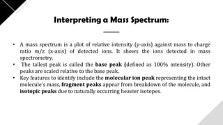 Mass Spectroscopy Basics with types and techniques | PDF