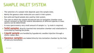 Mass spectroscopy by Shantanu Nimbalkar | PPTX