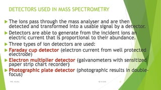 Mass spectroscopy by Shantanu Nimbalkar | PPTX