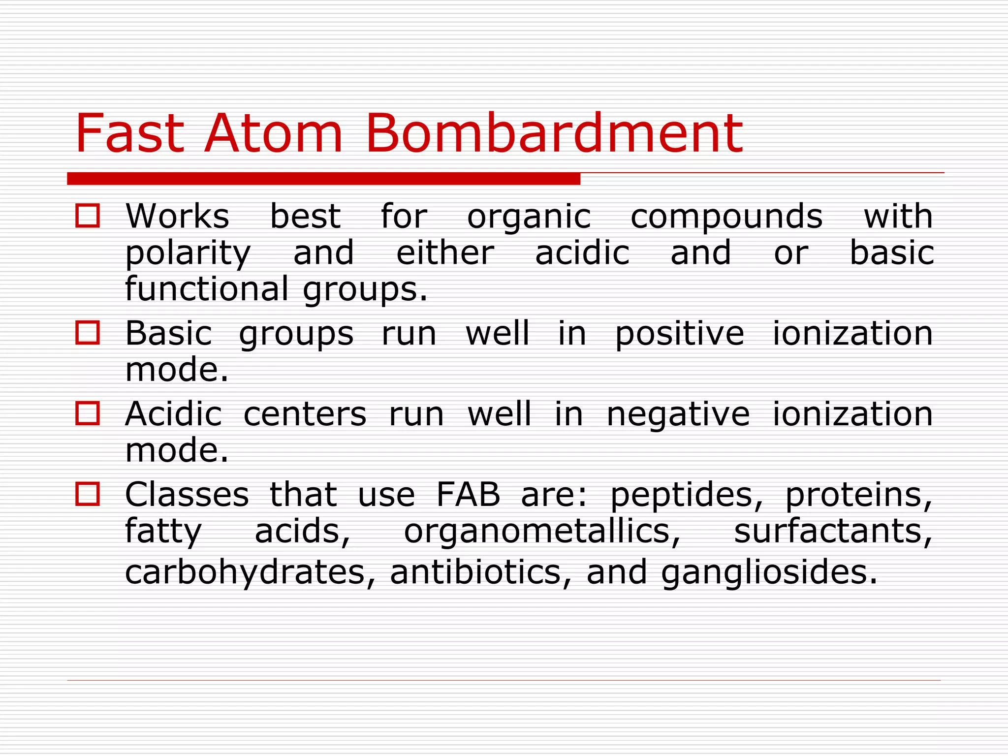 Mass spectrometery | PPT