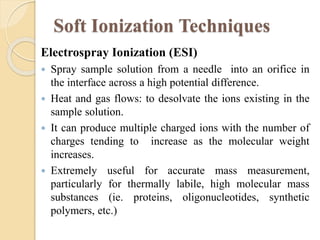 MASS SPECTROSCOPY | PPT