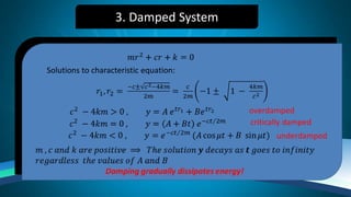 spring–mass system | PPTX