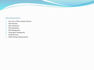 Massstorage | PPT