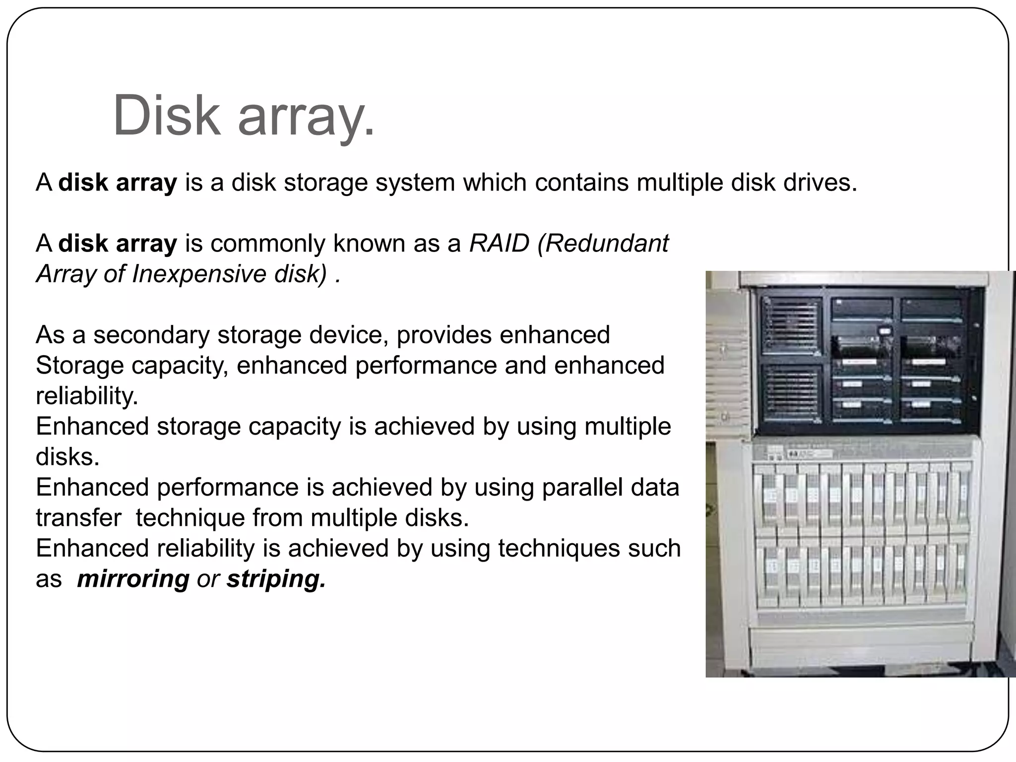 Mass storage device | PPTX